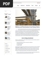 Line Sizing | PDF | Pump | Pressure