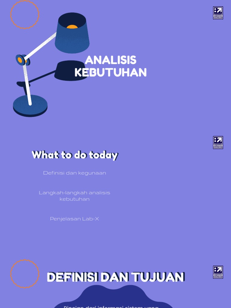 Analisis Kebutuhan | PDF