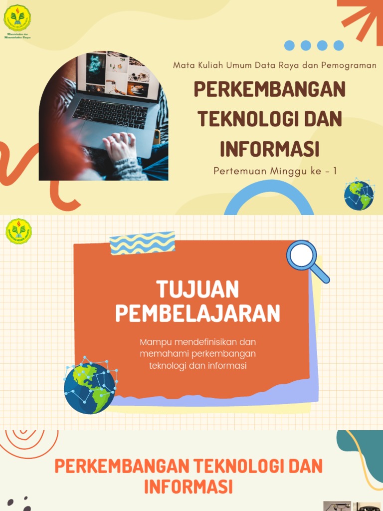 Perkembangan Teknologi Dan Informasi | PDF