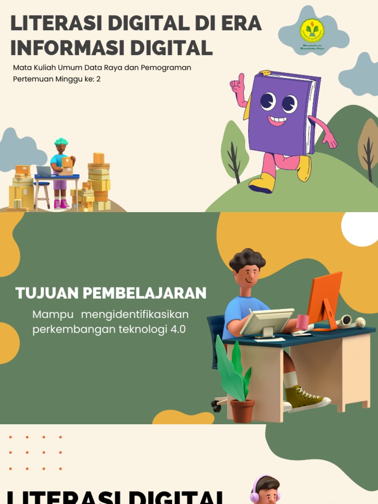 Literasi Digital Di Era Informasi Digital | PDF