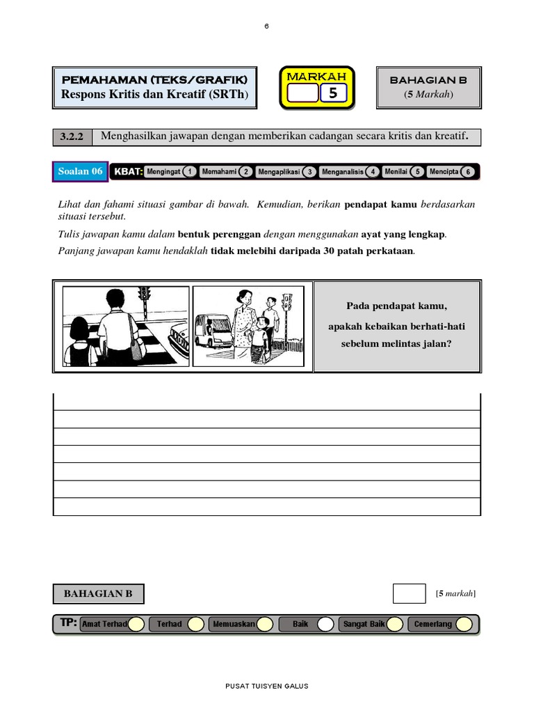 Respons Kritis Dan Kreatif (SRTH) | PDF | Karier & Perkembangan