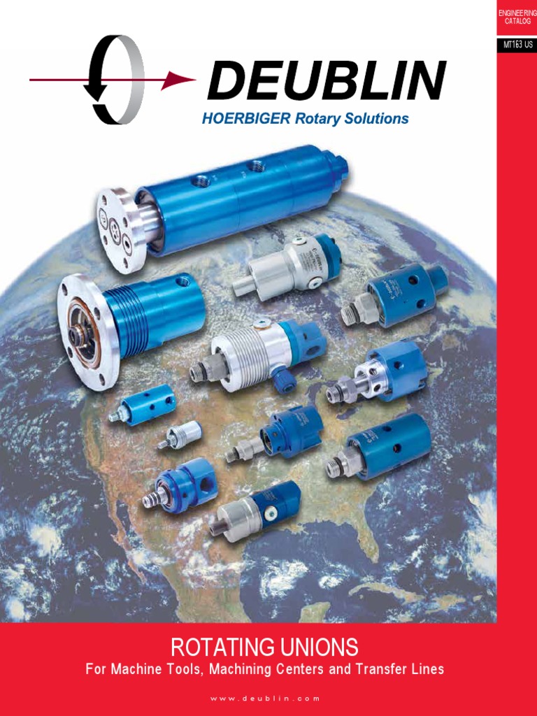 Rotating Unions: For Machine Tools, Machining Centers and Transfer ...