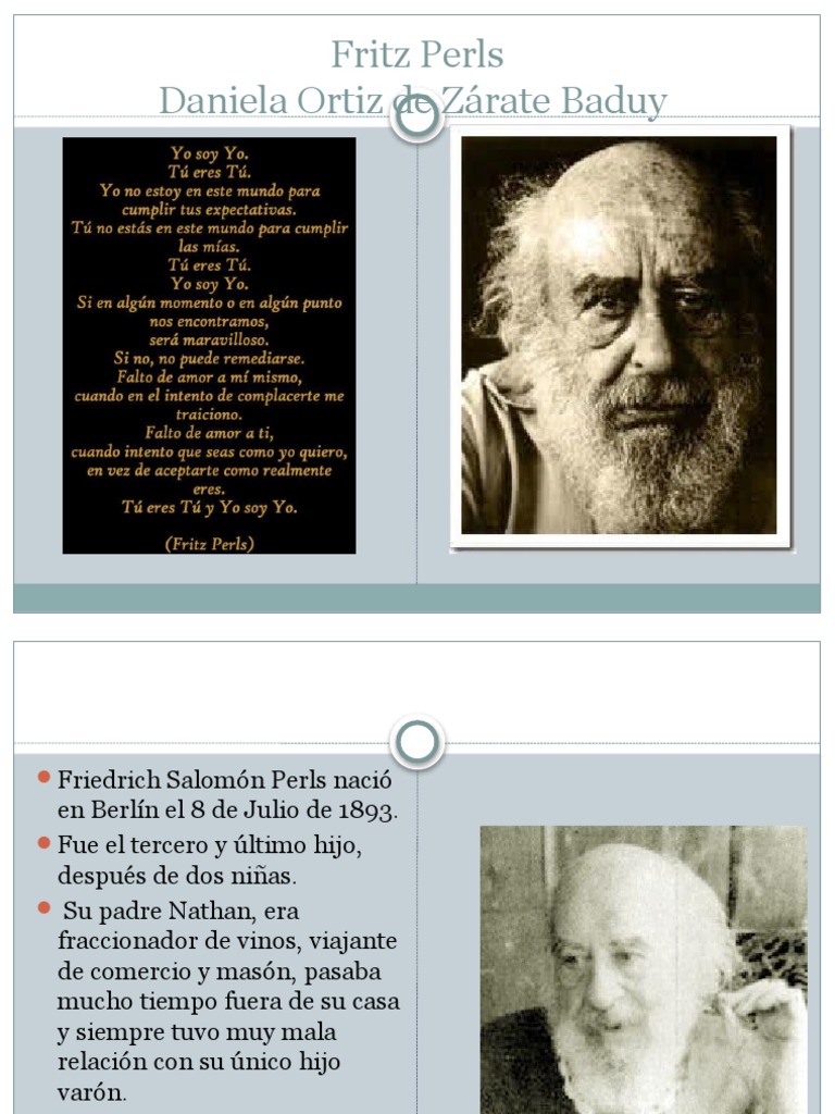 Biografía de Fritz Perls | PDF | Historia