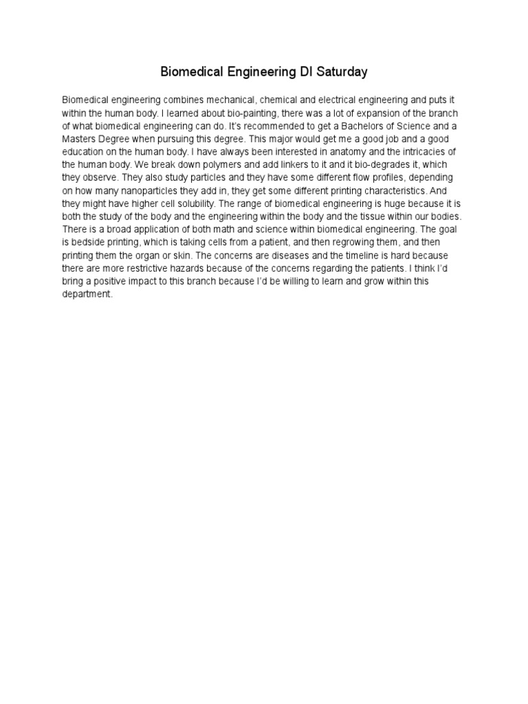 DI Saturday Essays For ENGR 102 | PDF | Aerospace Engineering ...