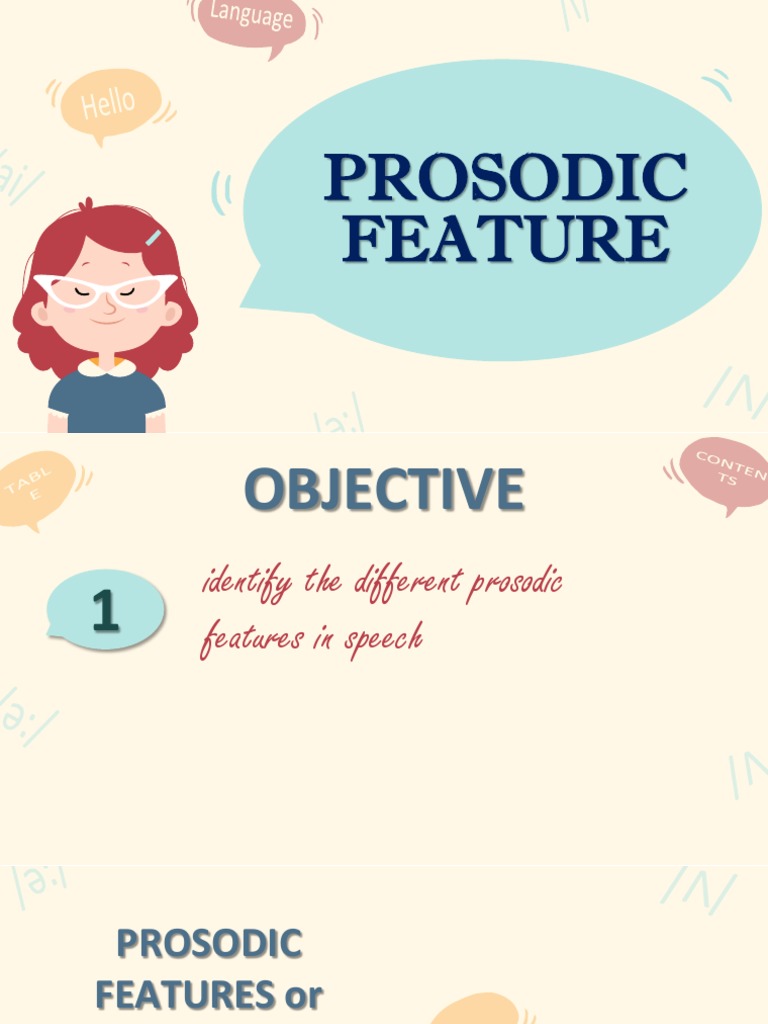 Prosodic Feature | PDF