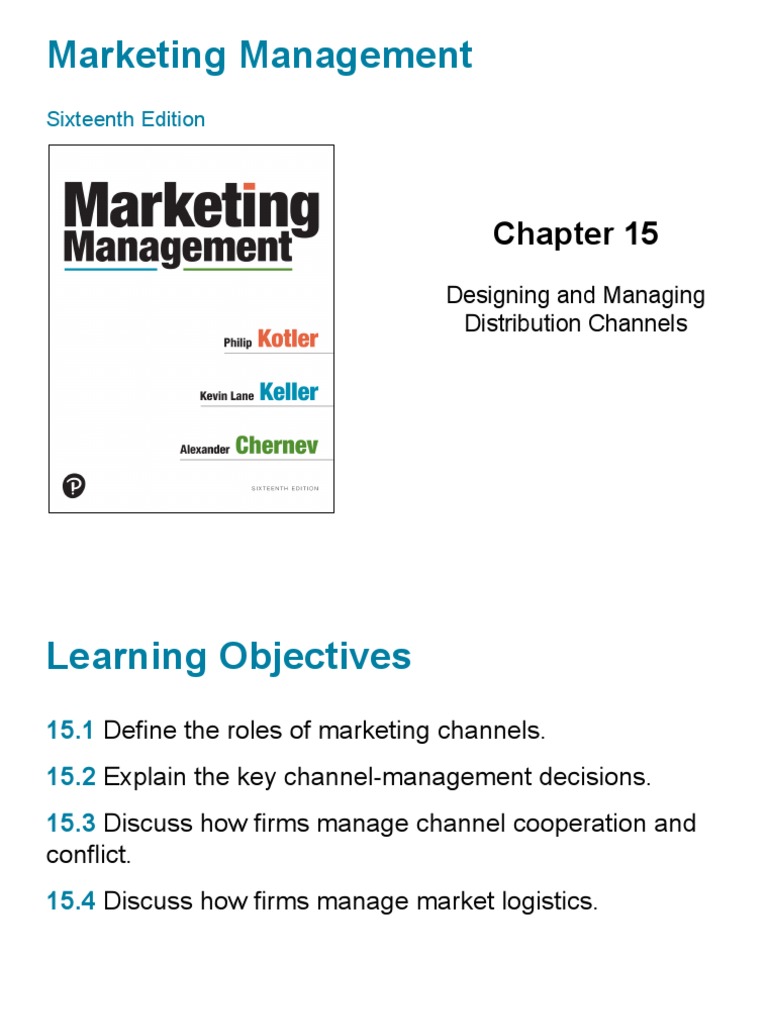 CH 15 - Designing and Managing Distribution Channels | PDF ... CH 15 - Designing and Managing Distribution Channels | PDF ...