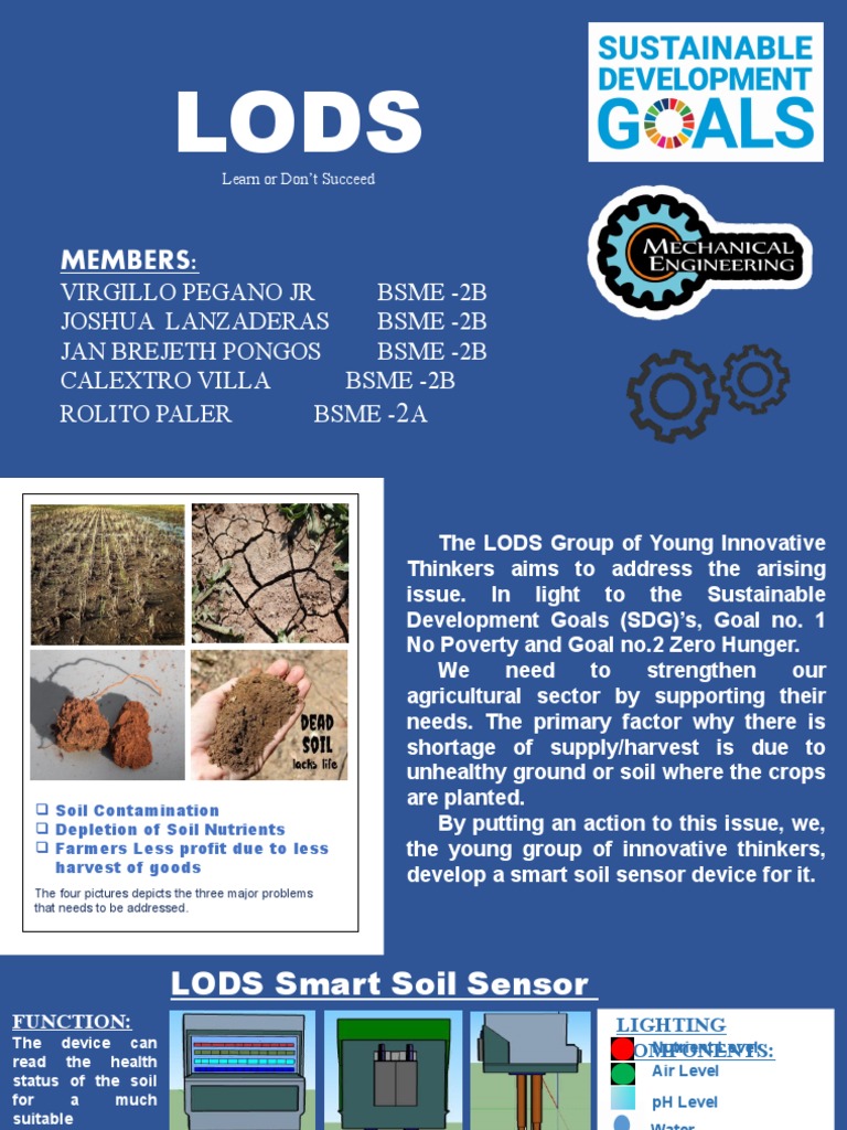 Lods Smart Soil Sensor (Culmination | PDF | Soil | Agriculture