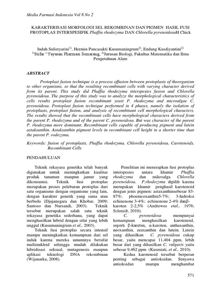 Fusi protoplas | PDF