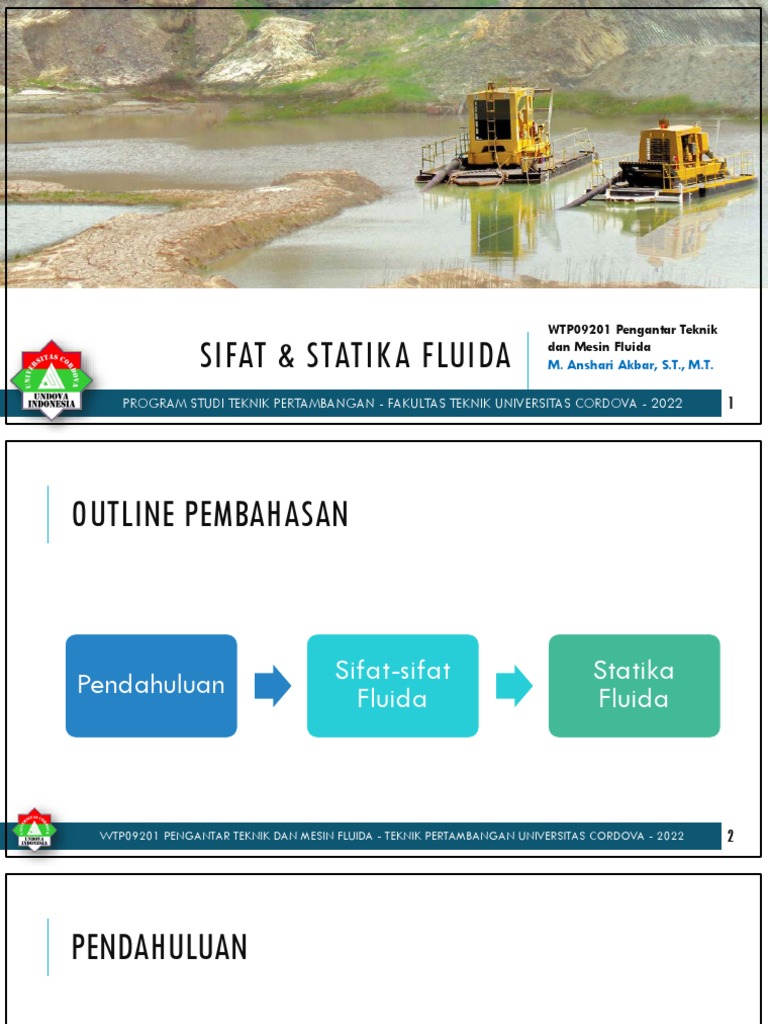 Sifat dan Statika Fluida dalam Teknik | PDF | Ilmu Sosial | Teknologi ...