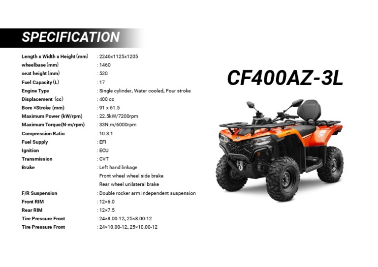 Cf400az 3L | PDF
