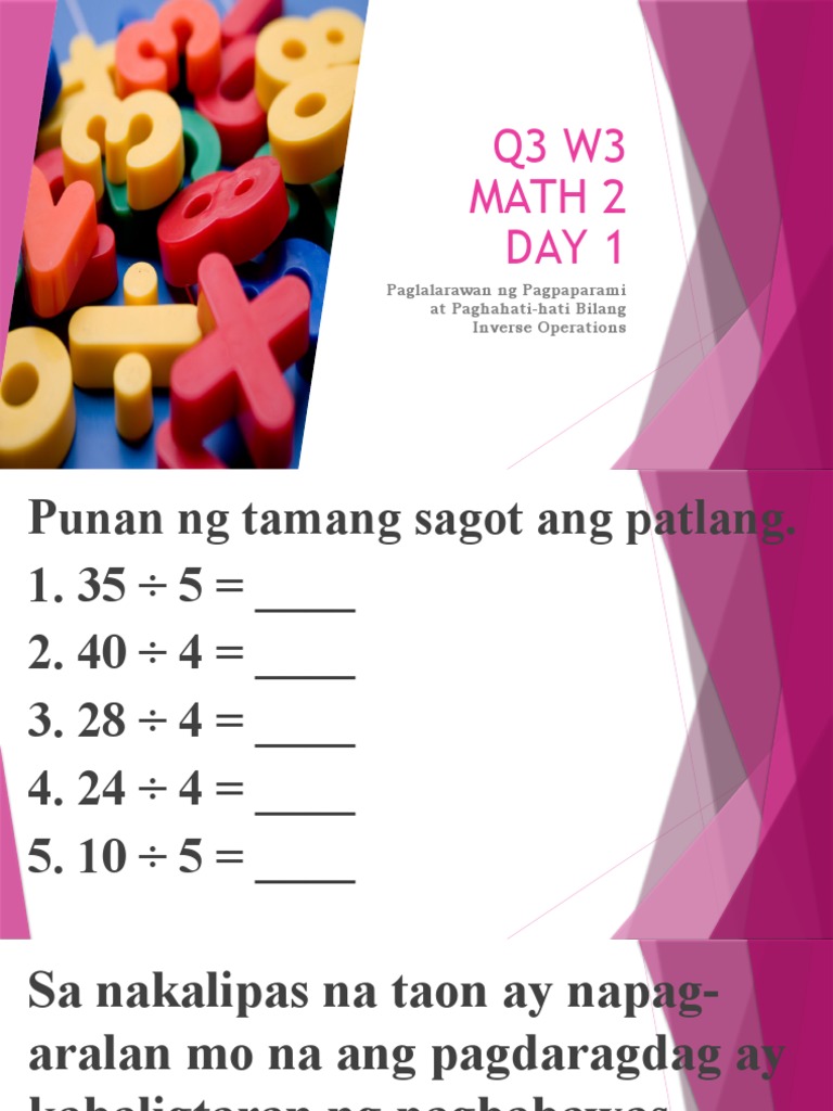 Q3 W3 Math 2 Day 1 5 | PDF