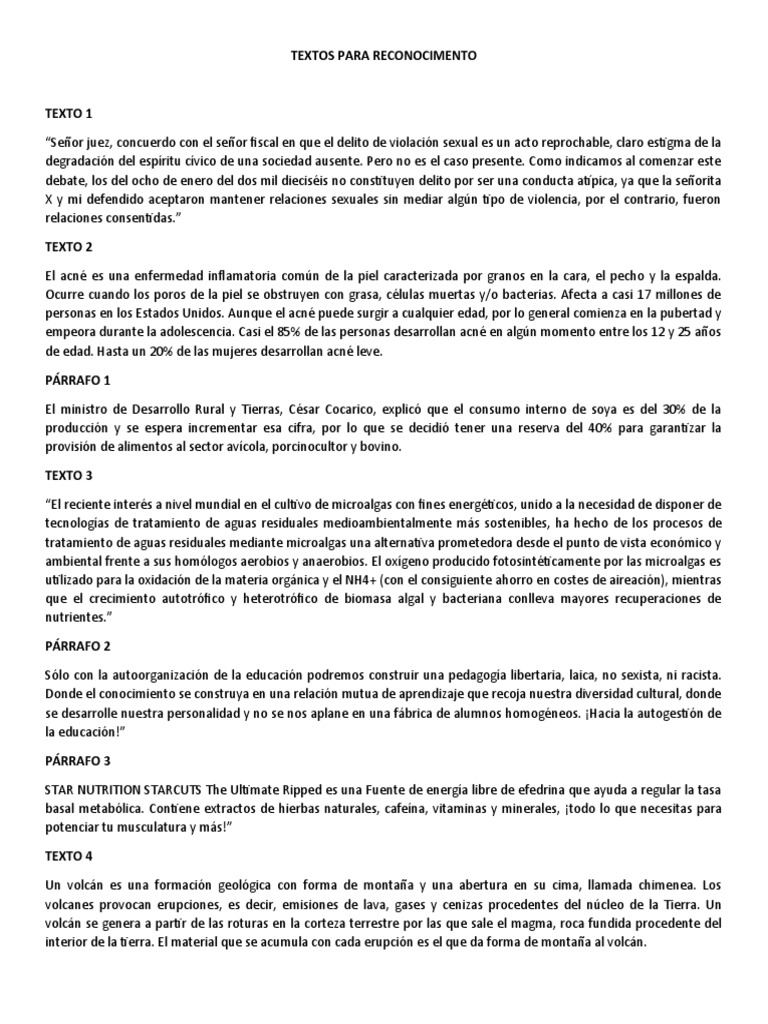 Textos Normales | PDF | Pena capital | Volcán