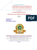 4 Bit Binary Synchronous Up Counter | PDF | Logic Gate | Electrical Engineering