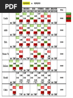 GPO - Boss Spawn Time - GMT-1 (Budapest Winter) | PDF