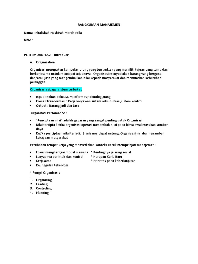 Peran Disseminator dalam Manajemen | PDF