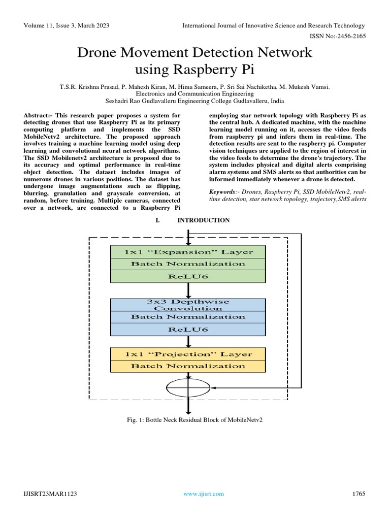Drone Movement Detection Network Using Raspberry Pi | PDF | Unmanned ...
