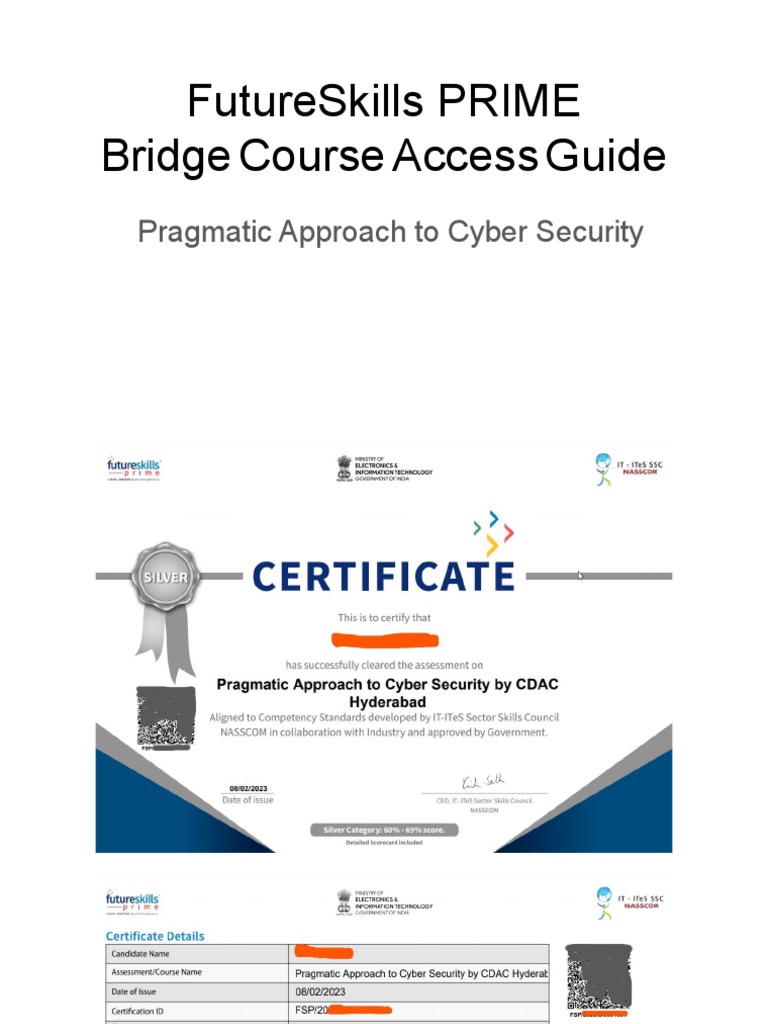 Cyber Security Bridge Course Guide | PDF