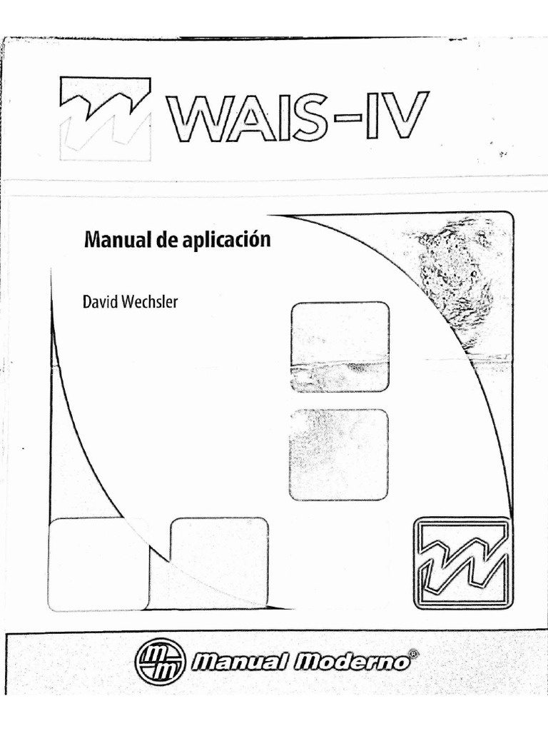 Manual Del WAIS - Tablas | PDF