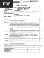 SESION DE TUTORIA #4-Organizando Nuestro Tiempo de Estudio Con Un Horario Inteligente | PDF