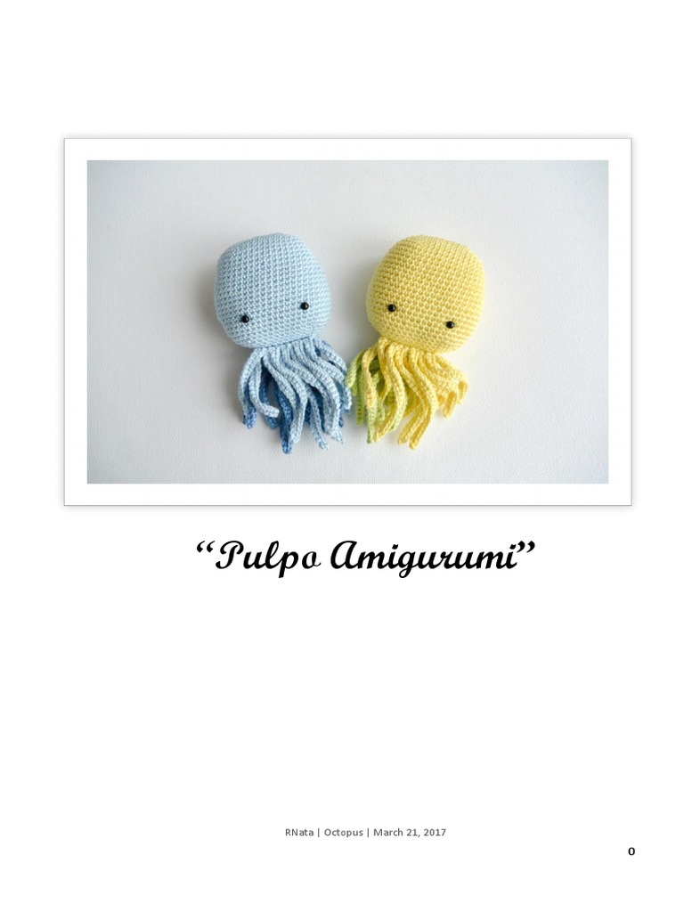 Pulpito Amigurumi - Spanish - (2) - 1 | PDF | Tejer | Amigurumi