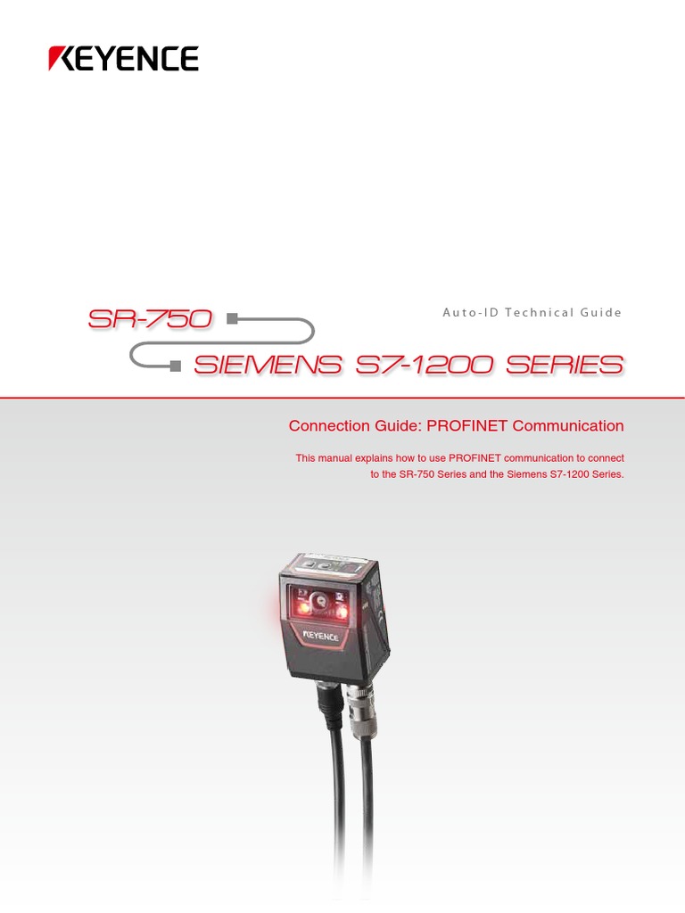 SR-750 Siemens S7-1200 Series: Connection Guide: PROFINET Communication | PDF | Programmable ...