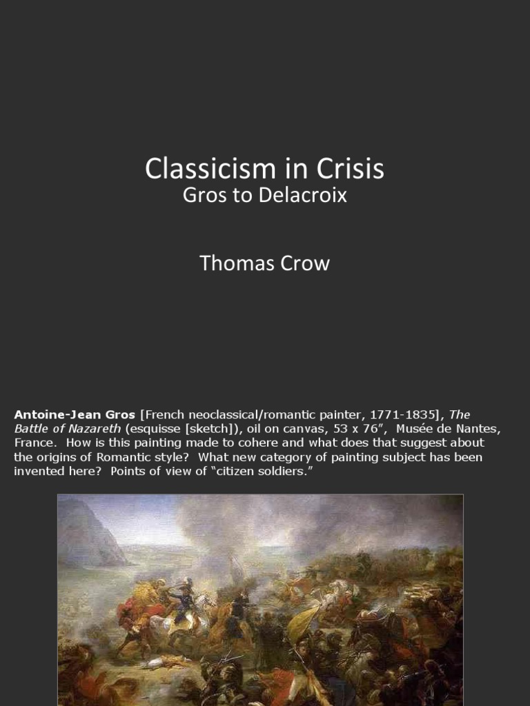 Classicism in Crisis | PDF | Aesthetics | Plastic Arts