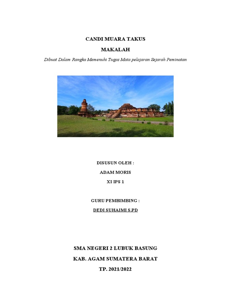 Makalah Sejarah Peminatan Adam Moris | PDF | Ilmu Sosial | Agama & Spiritualitas