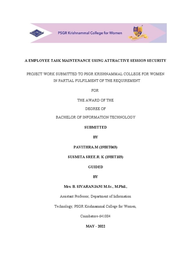 Pavithra M 63 Project Pdf Java Virtual Machine Java Software Platform