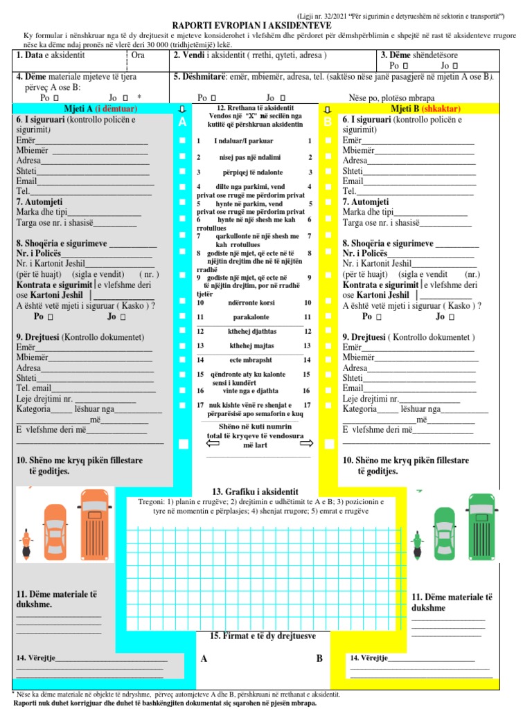 Formular-Raporti-Europian-i-Aksidenteve-1-1 | PDF