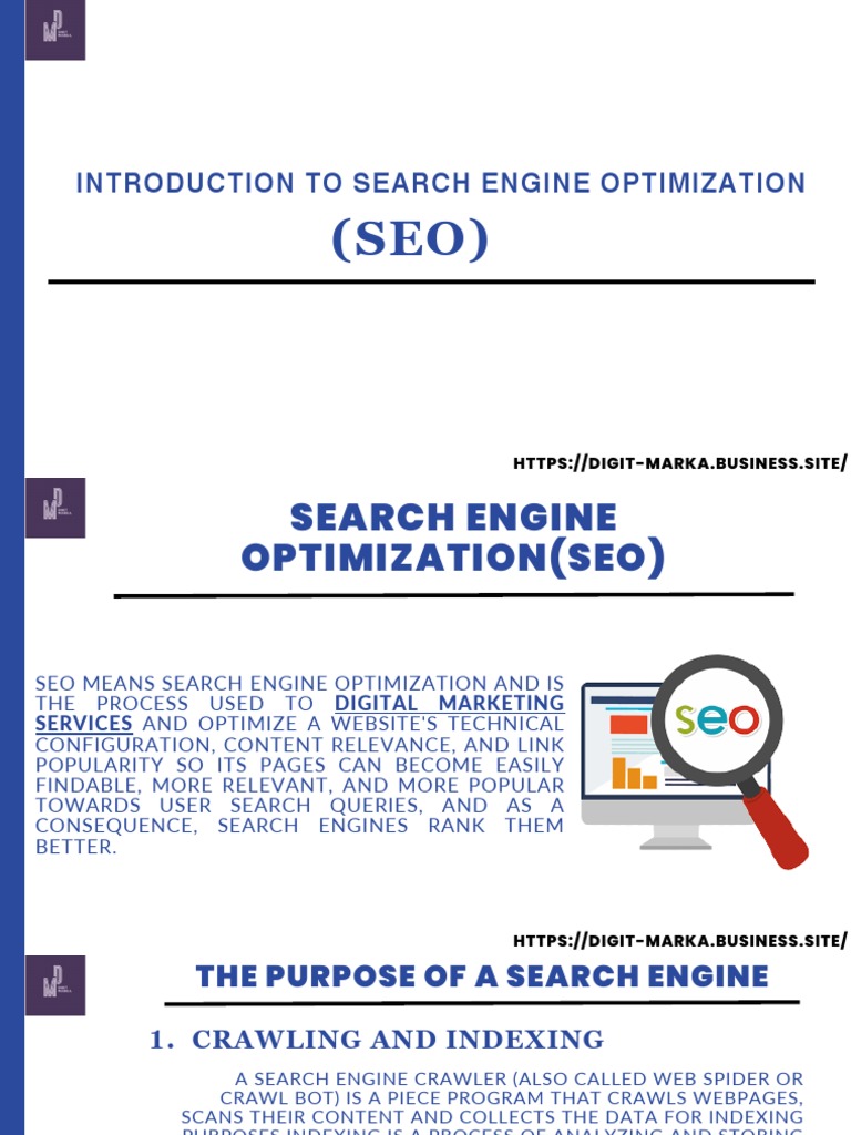 Introduction To Search Engine Optimization | Download Free PDF | Search Engine Optimization ...