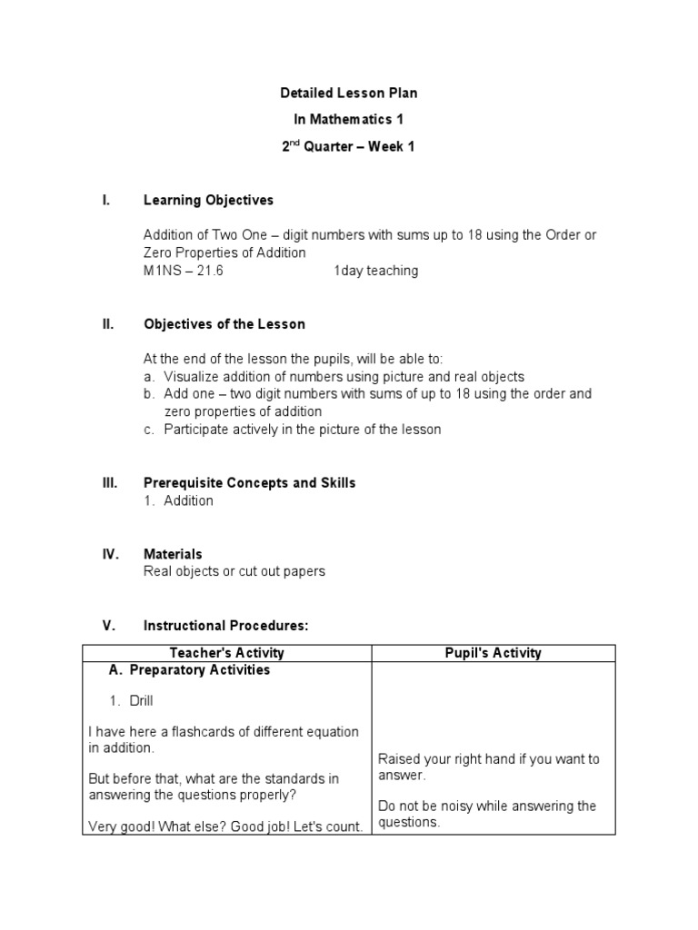 Lesson Plan | Descargar gratis PDF | Teachers | Lesson Plan