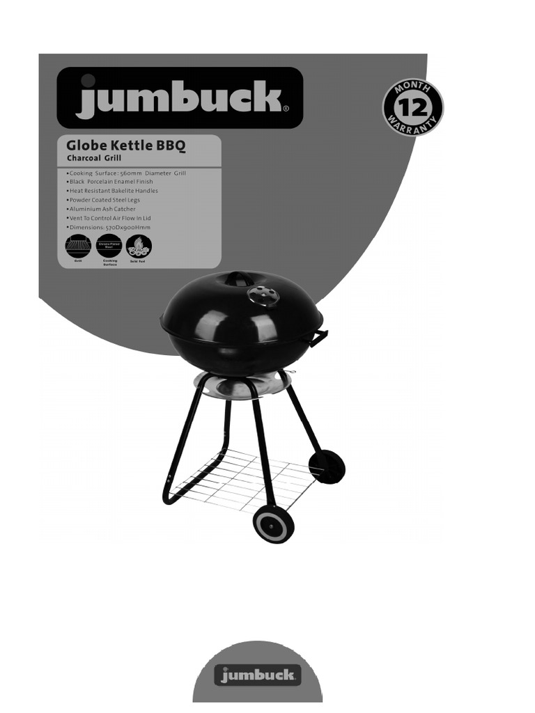 Kettle BBQ | PDF | Barbecue Grill | Nut (Hardware)