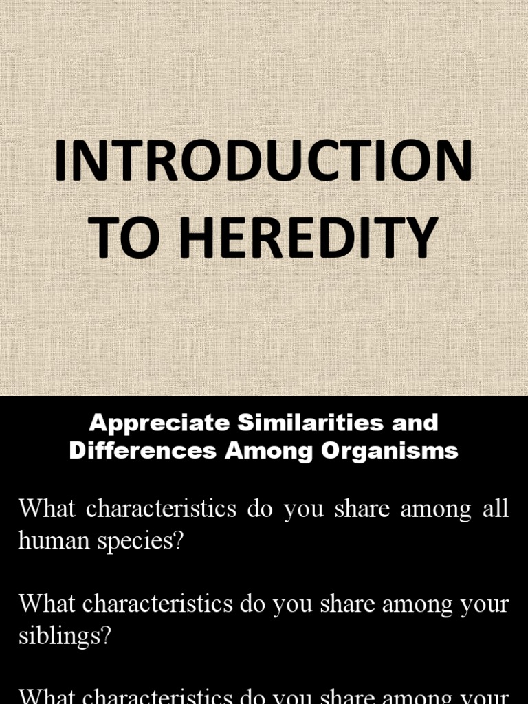 Understanding Heredity and Genetics | PDF | Gene | Evolution