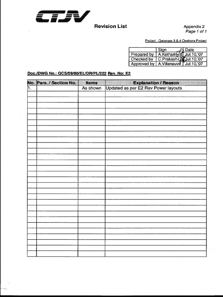 QCS - Stub-Up | PDF