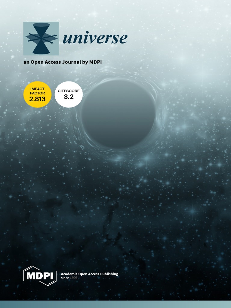 Universe: An Open Access Journal by MDPI | PDF | Astronomy | Astrophysics