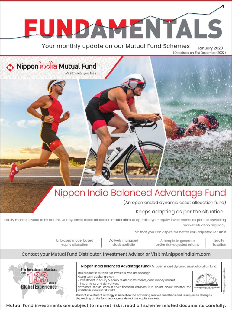 NipponIndia MF Factsheet January 2023 | PDF | Investment Fund | Inflation