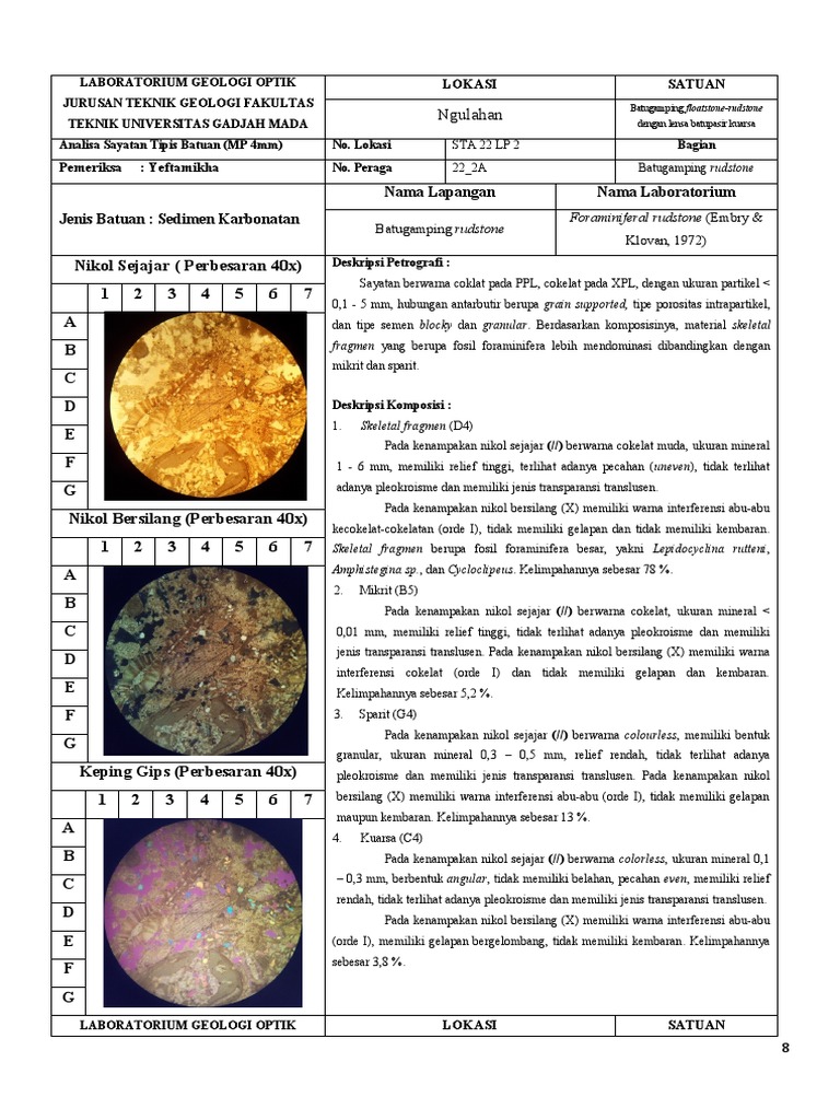 4 Deskripsi Petrografi | PDF