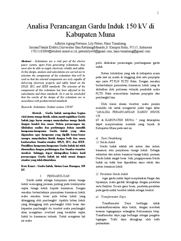 Jurnal - Artikel Ilmiah - A.N - Adhitya A. Pratomo | PDF