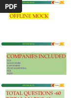 ThoughtWorks Sample Aptitude Placement Paper Level1 | PDF | Teaching Mathematics