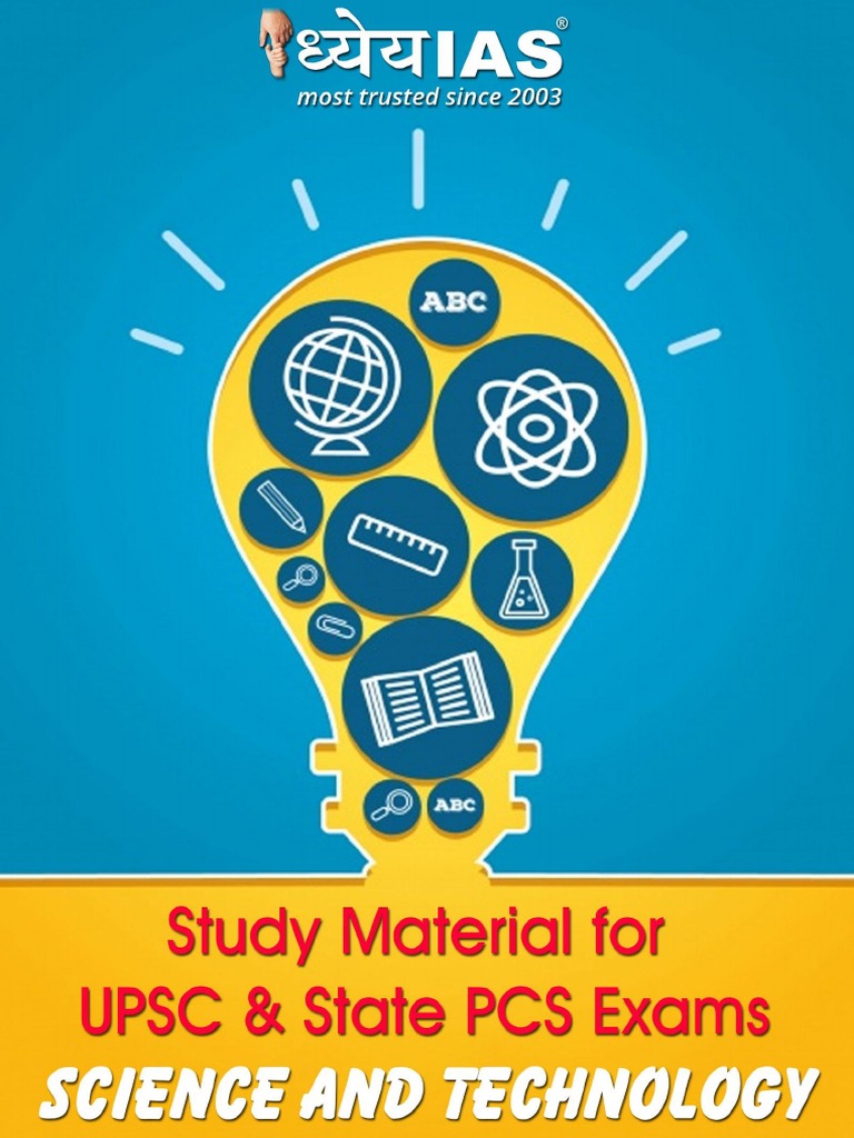 Science and Technology Study Material For UPSC IAS Civil Services and State PCS Examinations ...