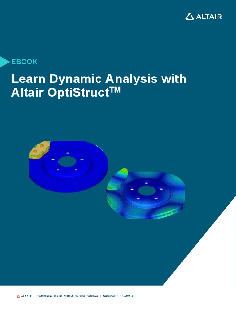 2021 Ebook-Dynamic Analysis With Altair OptiStruct | PDF | Damping | Classical Mechanics