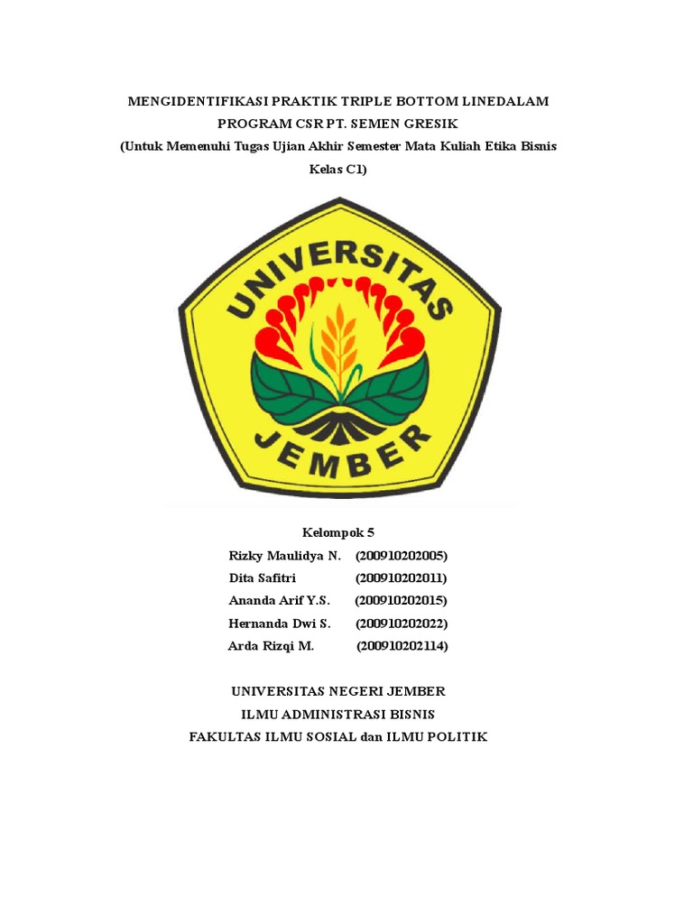 Kel 5 - UAS ETIKA BISNIS C1 | PDF