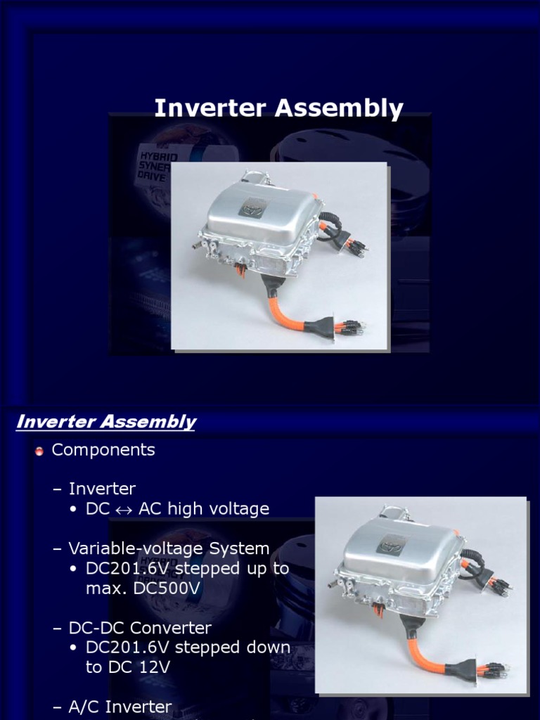 Inverter Assembly | PDF | Power Inverter | Direct Current