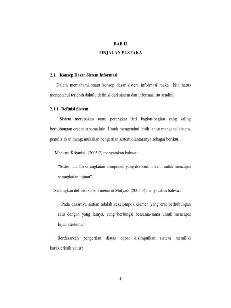 Konsep Dasar Sistem Informasi | PDF | Komputer