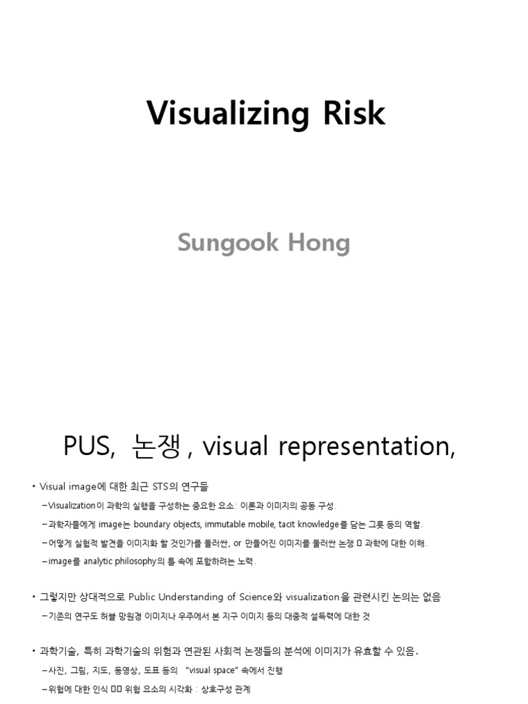 Visualizing Risk | PDF