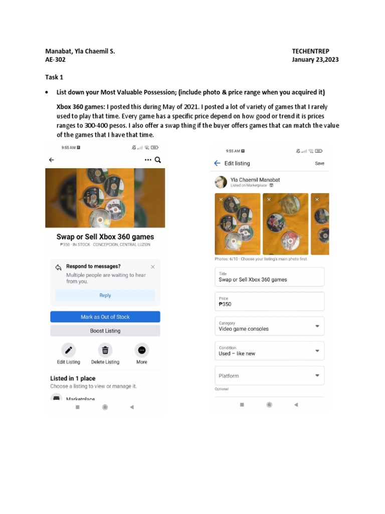 Manabat, Yla Chaemil S. AE-302 TECHENTREP | PDF