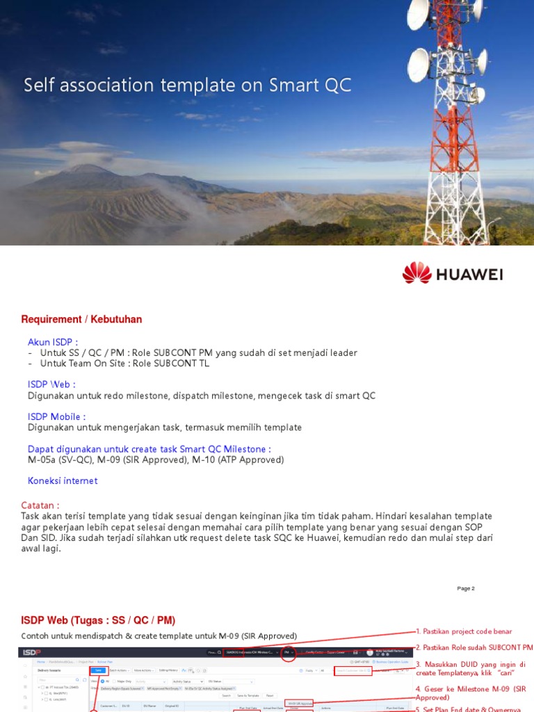 Self Template Smart QC Association | PDF