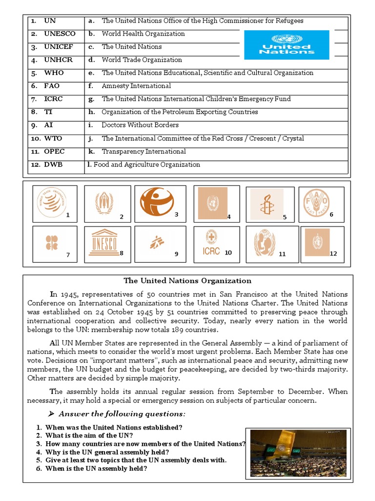 UN Overview and Assembly Functions | PDF
