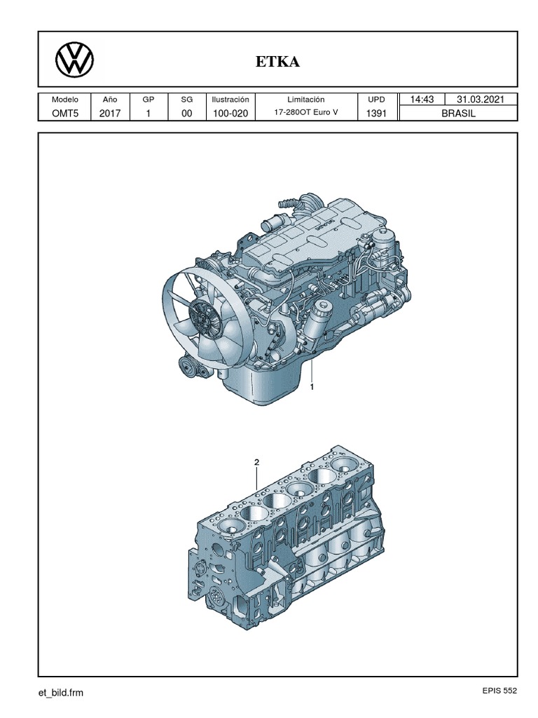 100-020 - Motor Completo | PDF