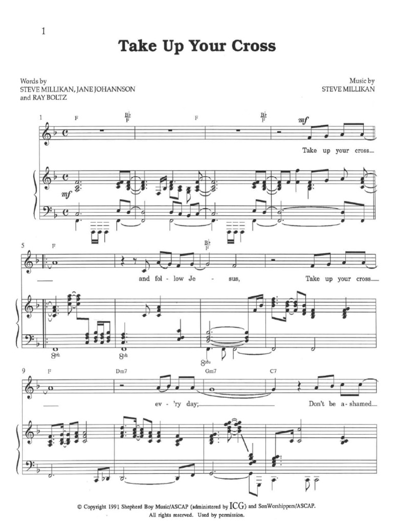 TakeUpYourCross pg1 8 | PDF